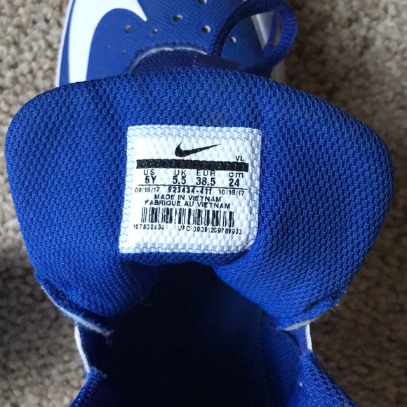 Nike | Shoes | Blue Nike Cleats | Poshmark